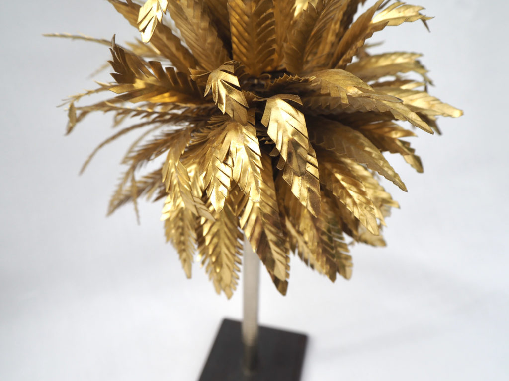 Metal Palm Tree (GOLD) - Palm House Sefton Park