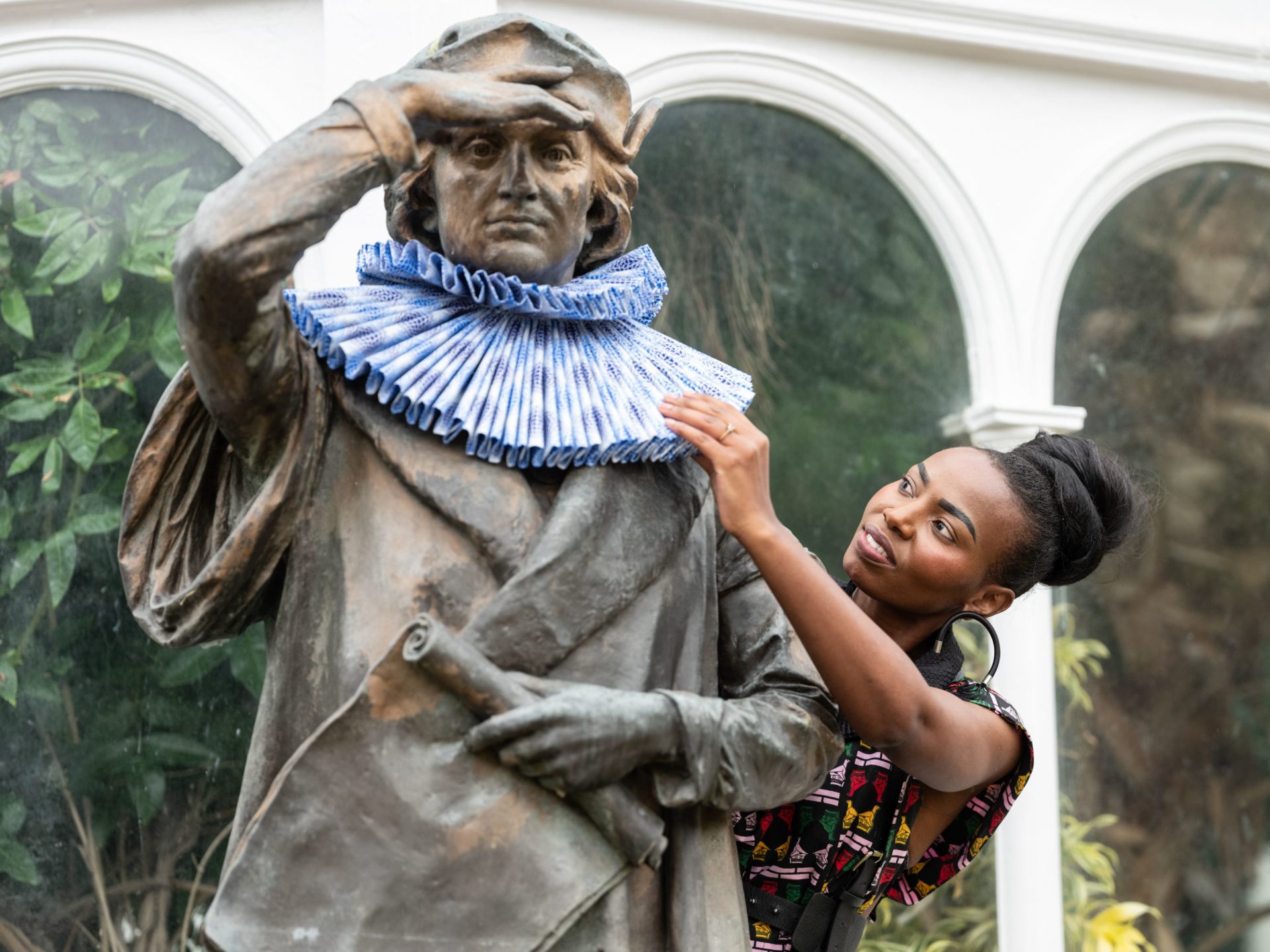 Statues Redressed - Palm House Sefton Park